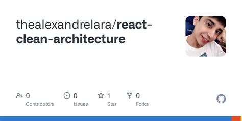 GitHub Thealexandrelara React Clean Architecture