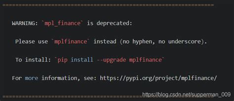 Python3绘制股票k线图的那些坑【一】mplfinance迁向mplfinance，以及plot独立窗口视图问题！python Mplfinance K线图 区别 Csdn博客