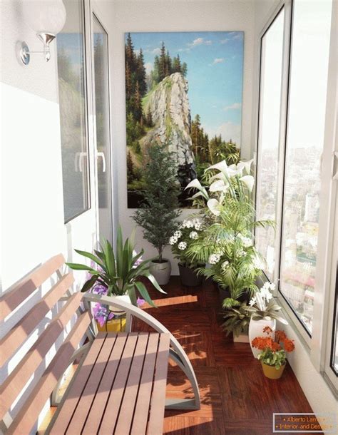 Design Of The Loggia 30 Photos Of Ideas