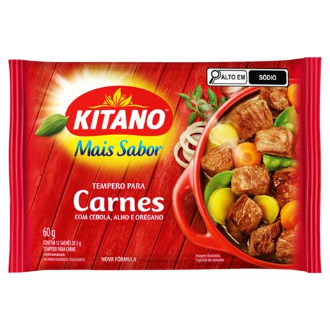 Tempero Mais Sabor Kitano Carne 60g Goodbom Sumaré Rebouças