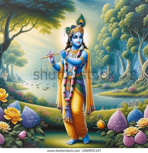 Krishna Images AI Generated Image Shutterstock