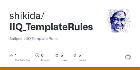 GitHub Shikida IIQ TemplateRules Sailpoint IIQ Template Rules