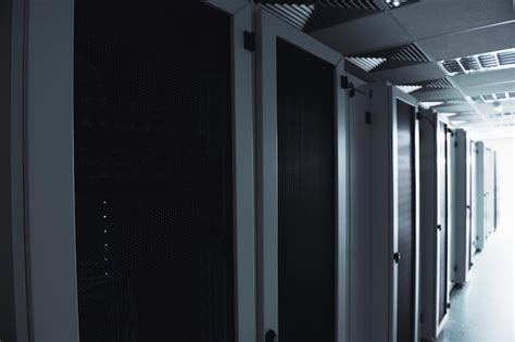 Premium Photo Network Server Room