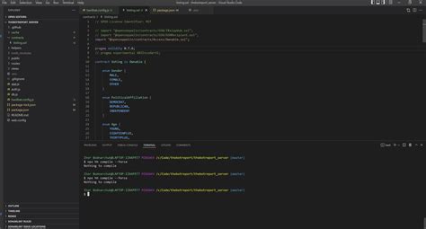 npx hardhat compile nothing to compile · issue 2142 · nomicfoundation
