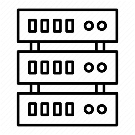 Database Hosting Server Icon