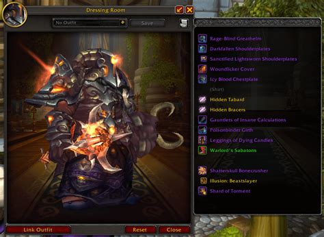 My Dark Iron Dwarf Transmog R Wow