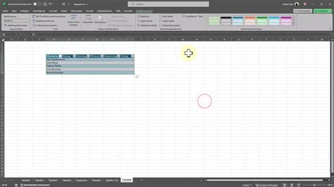 Create Automatic Table Border In Excel