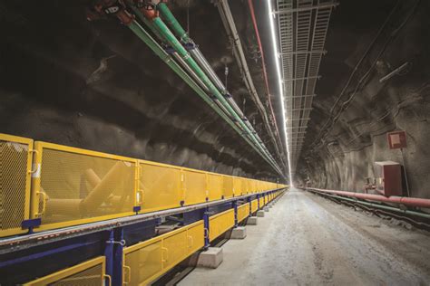 Mining Conveyors Make Transitions E And Mj