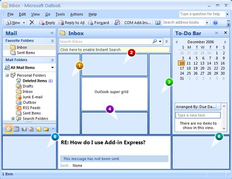 Customize Outlook 2007 Forms Navigation Pane To Do Bar With Advanced