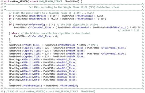 Figure A Code Of The Modulation Algorithm Download Scientific Diagram