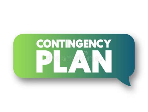Contingency Plan Stock Illustrations 760 Contingency Plan Stock
