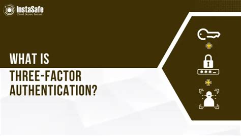 what is single factor authentication sfa
