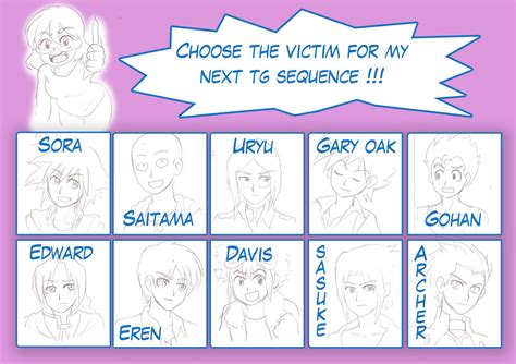 Choose My Next Tg Sequence By Rezuban On Deviantart