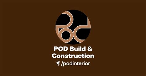 pod build and construction instagram facebook linktree