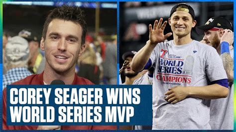 Texas Rangers Corey Seager Wins His Second World Series Mvp Flippin Bats Fox Sports