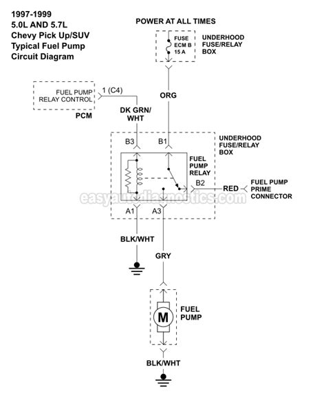 97 Silverado Fuel Pump Wiring Diagram Wiring Diagram