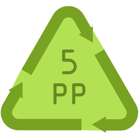 Green Polypropylene Pp Icon Download On Iconfinder