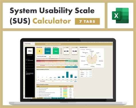 System Usability Scale Sus Excel Calculator Excel Tracker Etsy System Usability Scale Sus Excel Calculator Excel Tracker Etsy