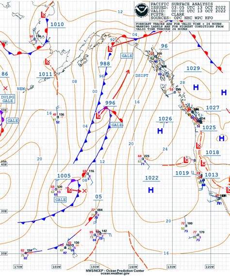 How To Read Weather Charts For Sailing Improve Sailing