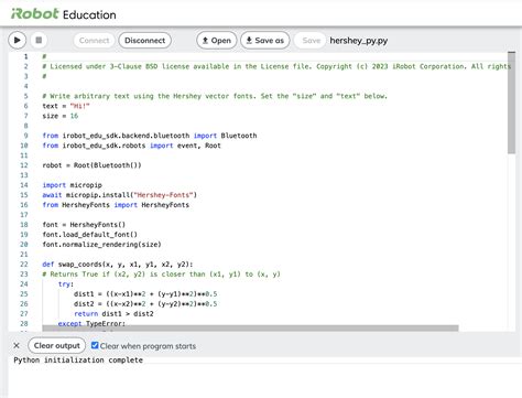 Robot Text Printer IRobot Education