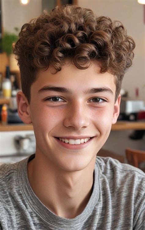 35 Trendy Haircuts For 16 17 Year Old Boys Curly Top Fade 1 Fab