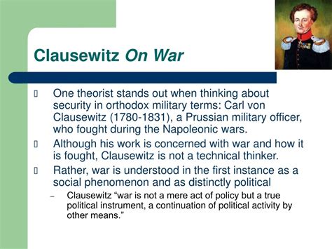 Ppt Clausewitz On War Powerpoint Presentation Free Download Id9325932