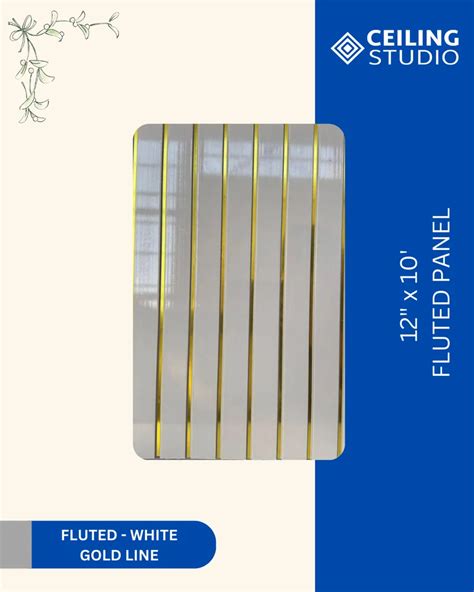 Pvc Fluted Wall Panel Thickness 10 Mm At ₹ 450piece In Kolhapur Id
