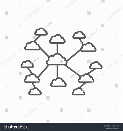 Mind Map Icon Infographic Vector Stock Vector Royalty Free Shutterstock