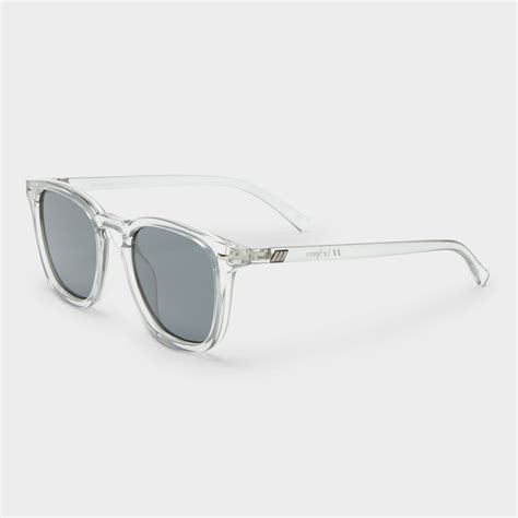 No Biggie Pewter Uni Sex D Frame Sunglasses Le Specs
