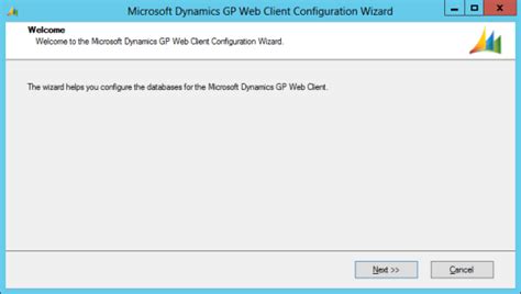 How To Install Microsoft Dynamics Gp 2013 Web Client Running The