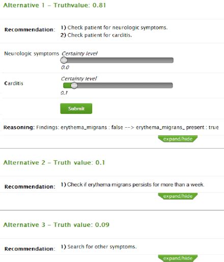 A Graphical User Interface Generated Using The Transfer Object Which