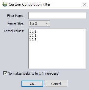 Apply Convolution Filter To Layer