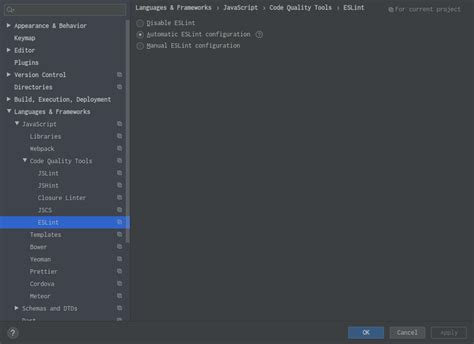 根据EsLint配置WebStorm格式化代码风格 Manatsu 博客园