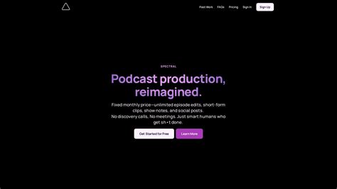 Spectral Ai Powered Podcast Producer Futureen