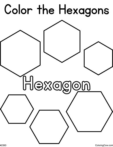 Triangle Shape Coloring Page