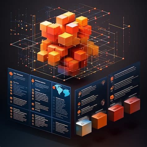 premium ai image isometric digital technology web banner analysis and