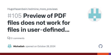 Preview Of PDF Files Does Not Work For Files In User Defined Fields Issue HugoHasenbein