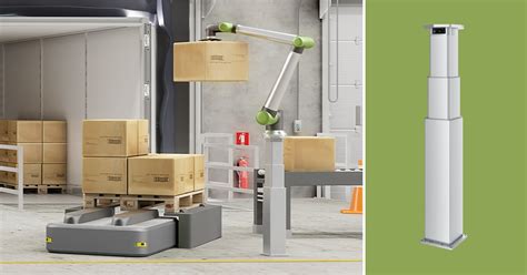 Lifting Column For Cobot Palletizers Linak®