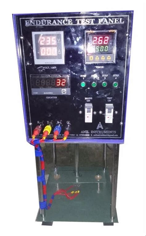 Mild Steel Endurance Motor Testing Panel At ₹ 24000 Piece In New Delhi