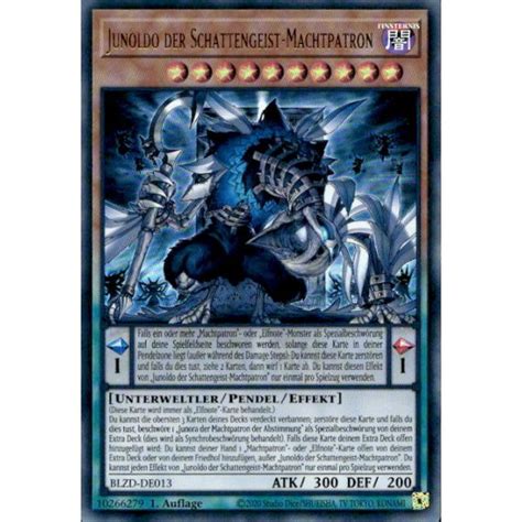Junoldo Der Schattengeist Machtpatron Blzd De013 Ultra Rare Blzd