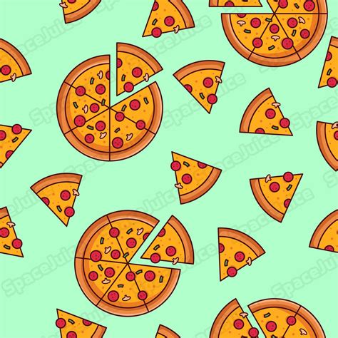 Pizza Background Pattern