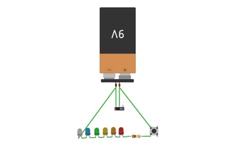 Circuit Design 2 Buttons Circuit Tinkercad