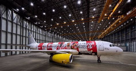 Vueling Y Athletic Club Presentan Su Primer Avión Personalizado Con La Imagen Del Equipo Infobae