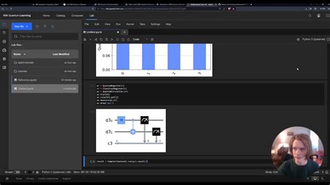 Writing And Running Your First Program On A Quantum Computer Using Qiskit Youtube
