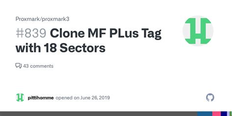Clone MF PLus Tag With 18 Sectors Issue 839 Proxmark Proxmark3 GitHub