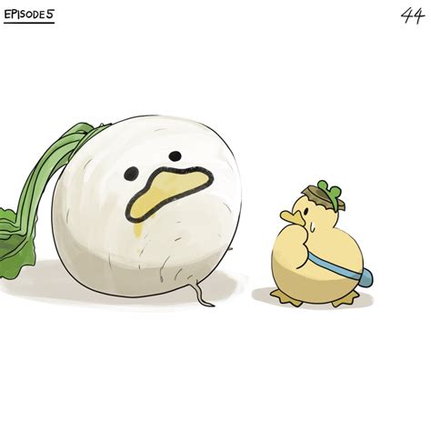 Safebooru Bird Blue Bag Diva Hyxpk Duck Duckling English Commentary