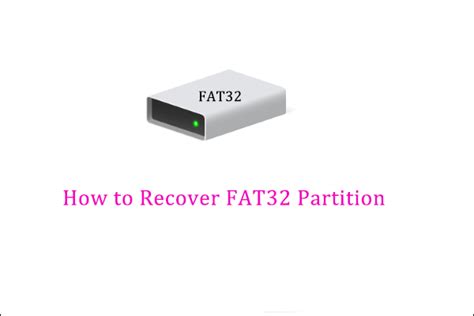 recover fat32 partition using pro partition recovery tool minitool