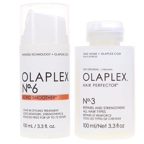 Olaplex No 3 Hair Protector And No 6 Bond Smoother Styling Cream 33 Oz