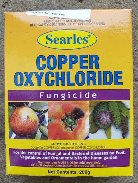 Copper Oxychloride Fungicide G Camden Nurseries