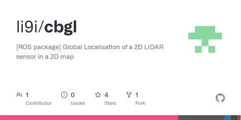 Github Li9i Cbgl [ros Package] Global Localisation Of A 2d Lidar Sensor